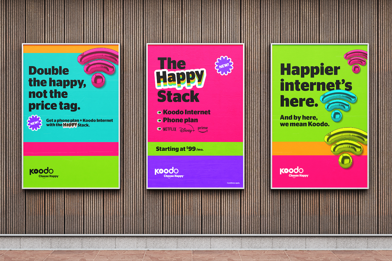 Koodo switches on the happiness in new campaign | Campaign Canada