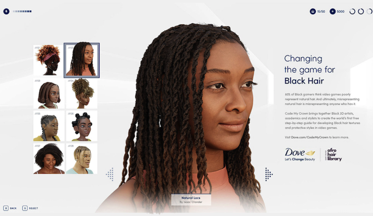 Dove'S 'Code My Crown' Guide Promotes Inclusivity In Video Game ...